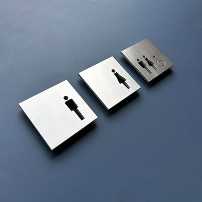 Modern Restroom Signs | Professional Designs
