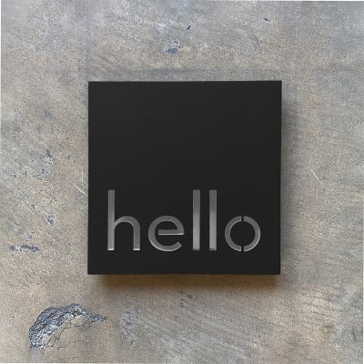 Welcome Signs | Modern & Custom Plaques for Home & Office