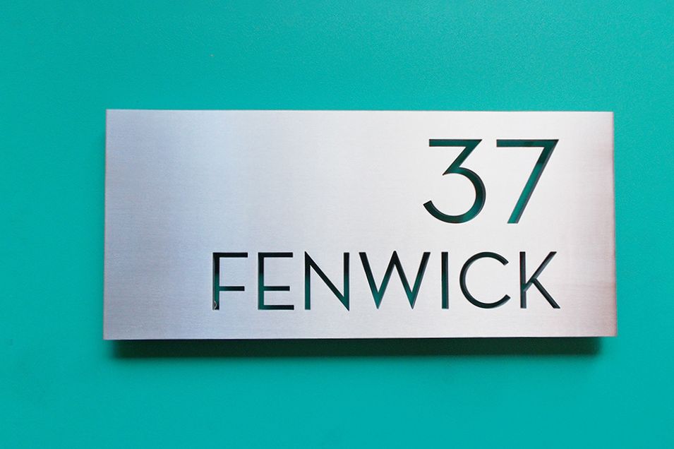Custom Made Address Signs, Personalized Plaques, and Numbers