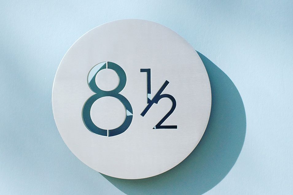 Custom Made Address Signs, Personalized Plaques, and Numbers - Modern ...