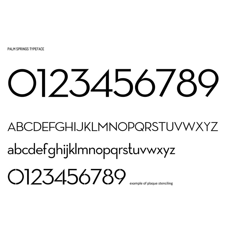 Plaques | House Address Plaque | Round, Vertical, Horizontal