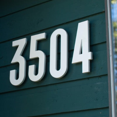 House Numbers & Letters | Outdoor, Street Address Signs